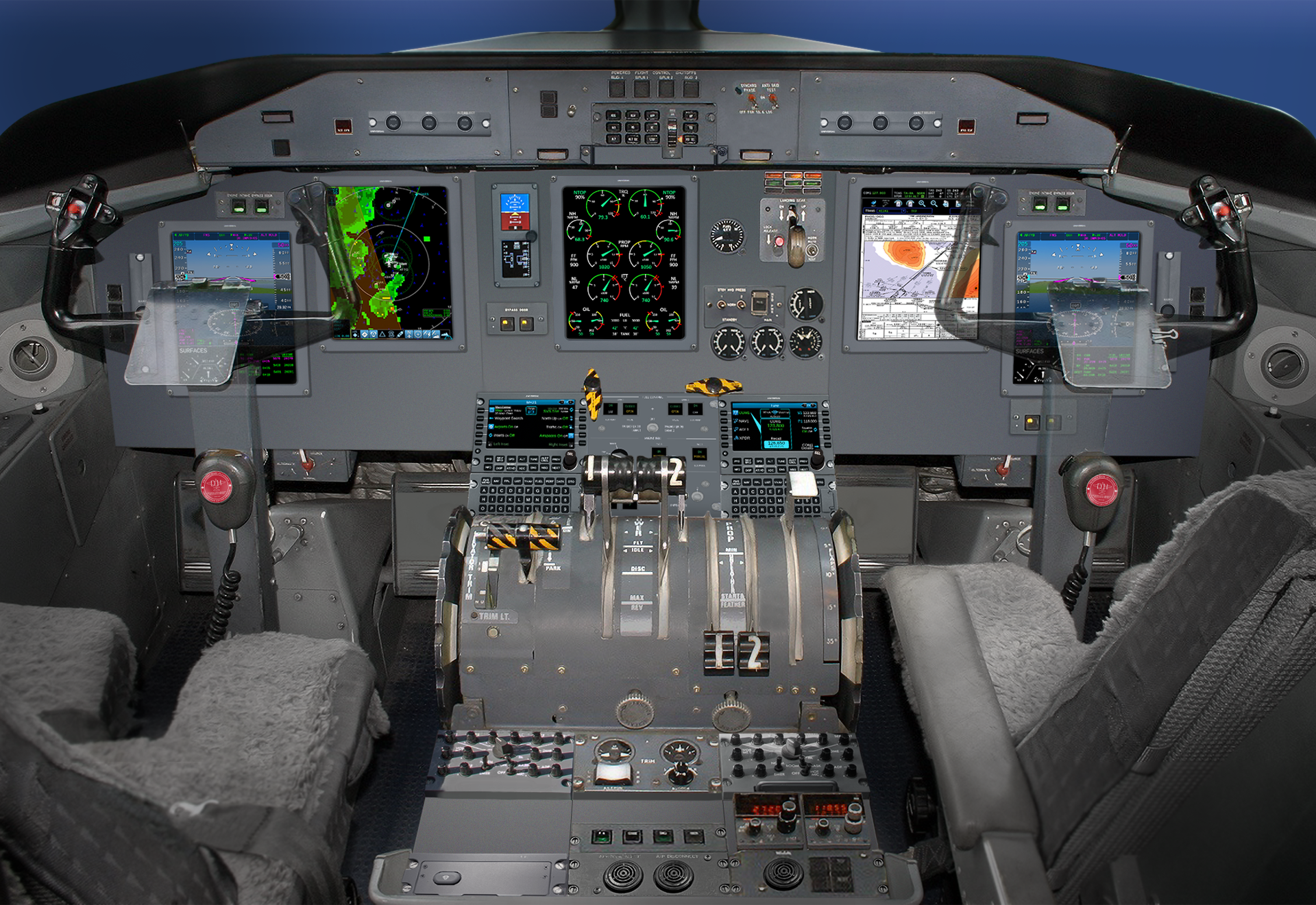 De Havilland Canada moderniza la cabina del Dash 8 con el sistema ...